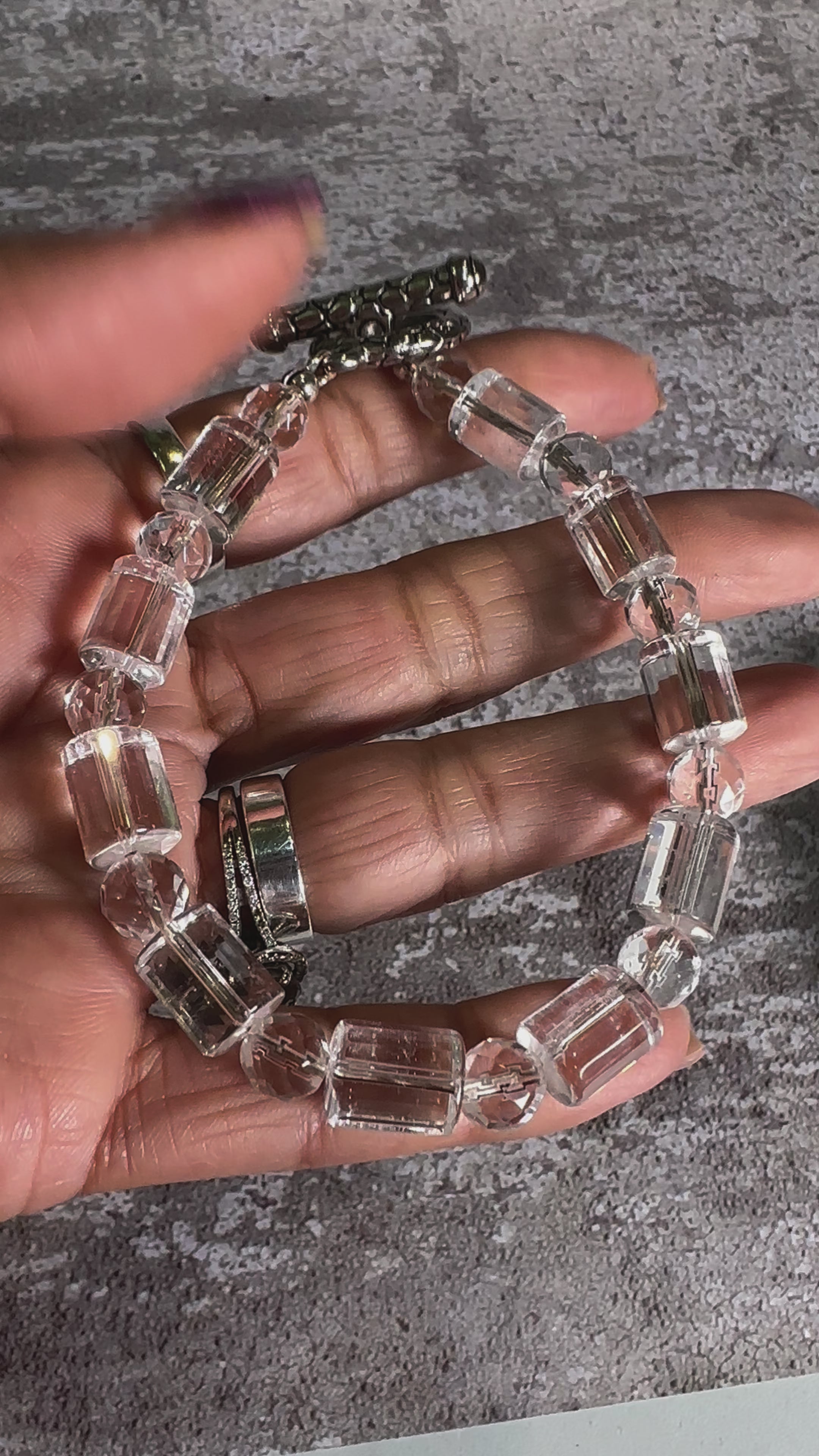 “Focus” Quartz Crystal Bracelet – SYLVERWEAR